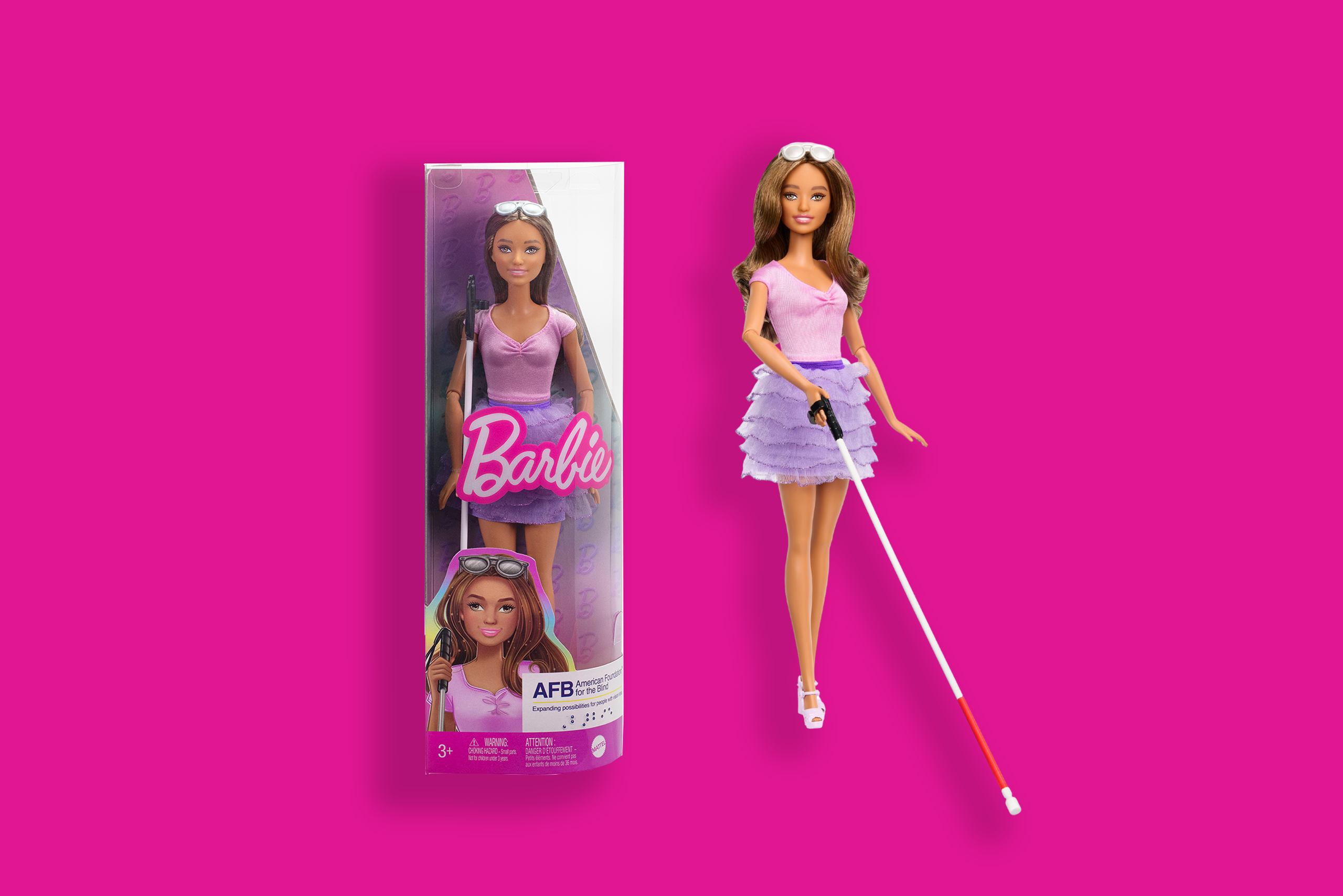 Blind and Low-Vision Children Helped Mattel Design a Blind Barbie with ...